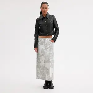 COACH OUTLET Heritage C Snap Front Shrunken Jacket