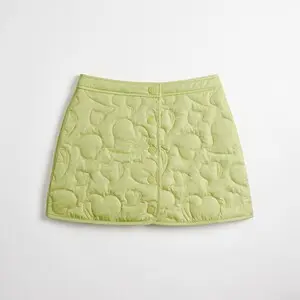 COACHTOPIA Loop Quilted Heart Mini Skirt