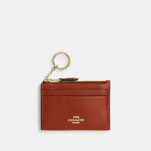 COACH OUTLET Mini Skinny Id Case - Gold/cinnamon