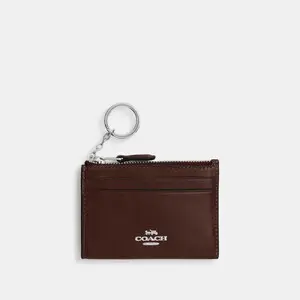 COACH OUTLET Mini Skinny Id Case - Silver/maple