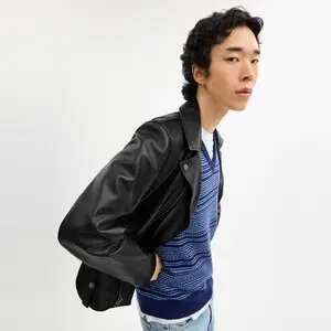 COACH OUTLET Coach Leather Moto Jacket