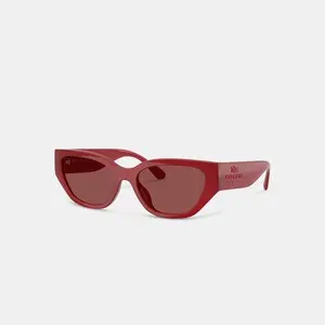 COACH OUTLET Coach Geometric Cat Eye Sunglasses - Red