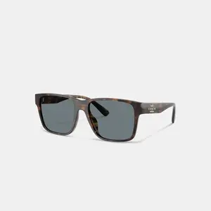 COACH OUTLET Coach Square Frame Sunglasses - Dark Tortoise