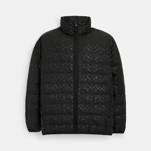 COACH OUTLET Lightweight Down Jacket In Recycled Polyester - Black