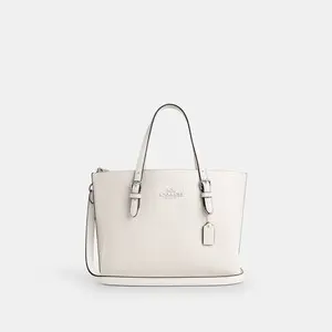 COACH OUTLET Mollie Tote Bag 25 - Silver/chalk