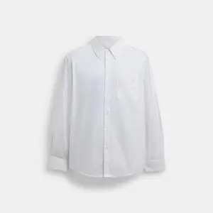 COACH OUTLET Long Sleeve Button Down Shirt