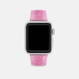 COACH OUTLET Coach Apple Watch Strap - Fuschia