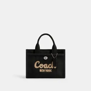 COACH OUTLET Coach Cargo Tote Bag 20 - Silver/black