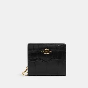 COACH OUTLET Snap Wallet - Gold/black