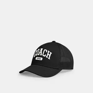 COACH OUTLET Coach 1941 Embroidered Trucker Hat - Black