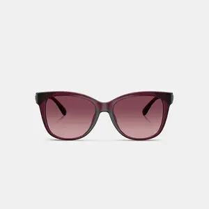 COACH OUTLET Oversized Square Sunglasses - Wine