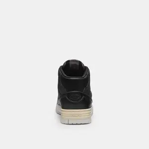 COACH OUTLET Coach Soho Mid Top Sneakers In Signature Canvas - Charcoal/black