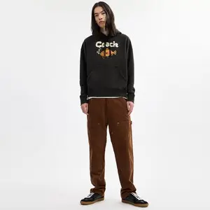 COACH OUTLET Coach Fish Graphic Cotton Hoodie