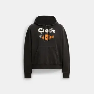 COACH OUTLET Coach Fish Graphic Cotton Hoodie