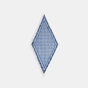 COACH OUTLET Signature Silk Diamond Scarf - Light Denim