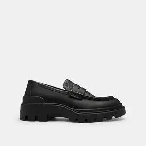 COACH OUTLET Signature Loafer - Black
