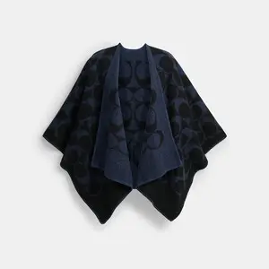 COACH OUTLET Coach Maxi Signature Cape - Black