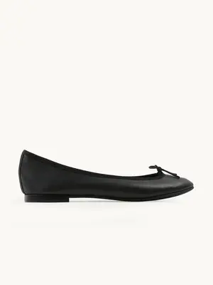 Repetto Cendrillon Leather Ballet Flats - Noir