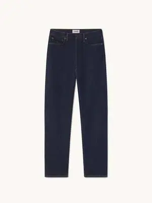 AGOLDE 90s Pinch Waist Long Jean In Dark Wash