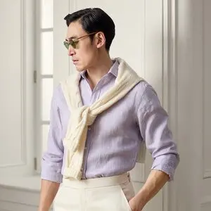 Ralph Lauren Glen Check Linen Shirt