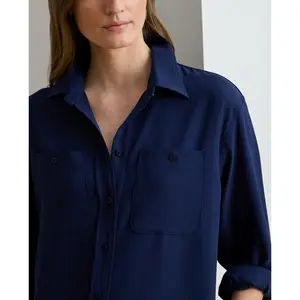 Ralph Lauren Double-faced Georgette Shirtdress