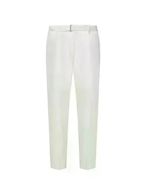 BE ABLE Belted Pleated Tailored Trousers