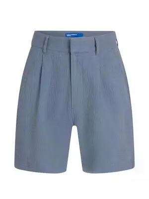 Karl Lagerfeld Crinkled Tailored Shorts