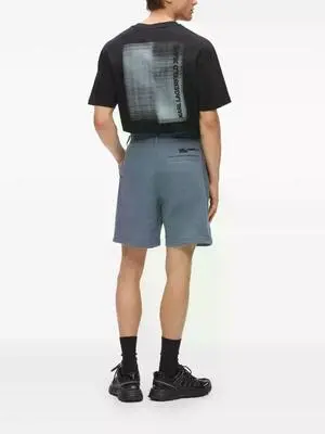 Karl Lagerfeld Crinkled Tailored Shorts