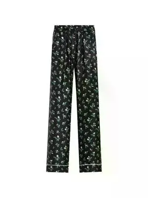 Dolce & Gabbana Floral Print Palazzo Pants