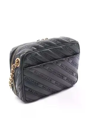 Balenciaga Xs Logo-pattern Shoulder Bag