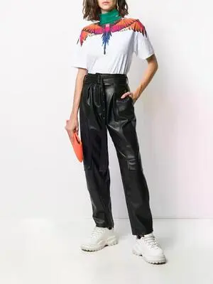 COUNTY OF MILAN Marcelo Burlon Wings Print T-shirt