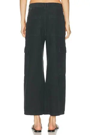 Citizens Of Humanity Twisted Seam Utility Pants - Washed Black