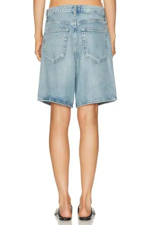 AGOLDE Indra Short Hip Slung Baggy Denim Shorts - Reset