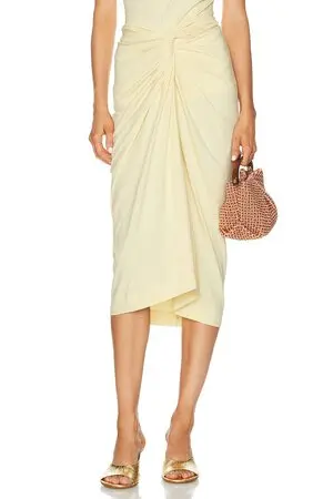 Textured Draped Skirts