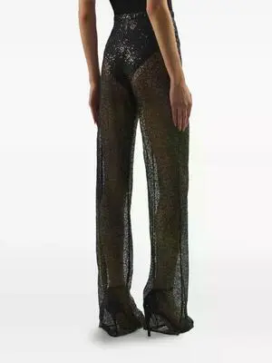 TALLER MARMO Marlene Sequin Embellished Trousers