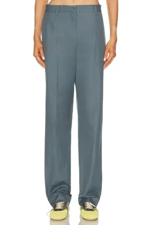Dries Van Noten Pilar Pant - Petrol
