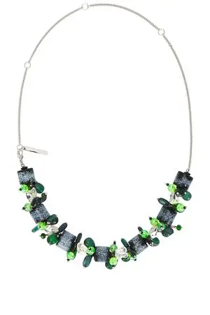 Dries Van Noten Beaded Necklace - Green