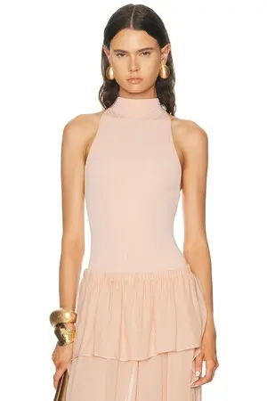 Ronny Kobo Spen Bodysuit - Nude