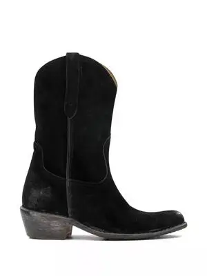 Moma Panelled Cowboy Boots