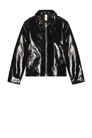 SUNFLOWER Leather Zip-up Jacket