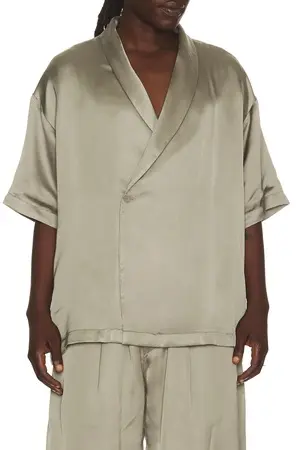 SANEA Phupa Kimono Shirt In Grey
