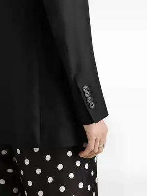Dolce & Gabbana Sicilia Light Double-breasted Silk Twill Jacket