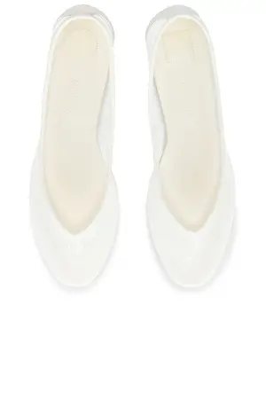 Jacquemus Les Ballerines Ovalo Flat Shoes - White