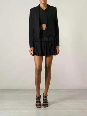 Alexander McQueen Belted Kilt Skirt