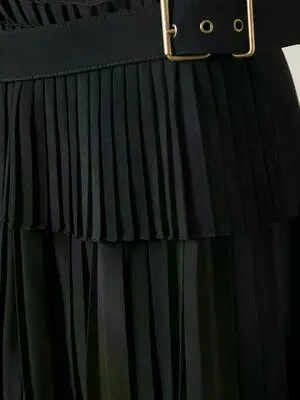 Alexander McQueen Belted Kilt Skirt