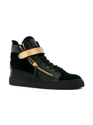 Giuseppe Zanotti Patchwork Sneakers For Men