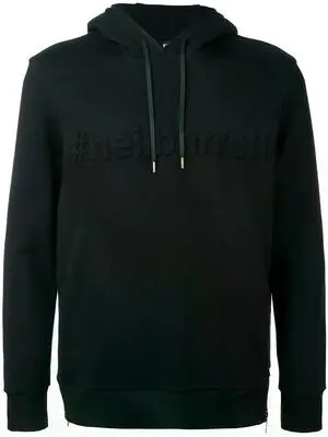 Neil Barrett Embossed Hooded Sweatshirt