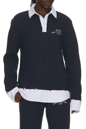 MISBHV 2in1 Varsity Polo - Navy