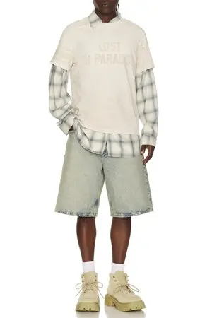 MISBHV Lost In Paradise T-shirt In Beige - Sand