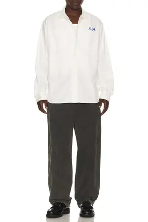 Polo Ralph Lauren Long Sleeve Herringbone Chino Frank Work Shirt